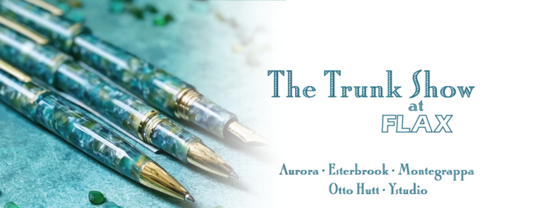 The Flax Pen to Paper Trunk Show – Kenro Industries